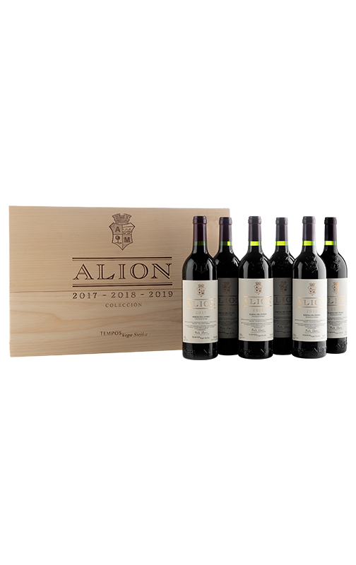 Colección Alión con Estuche de Madera (x6) | Comprar por 650 € en Bodeboca