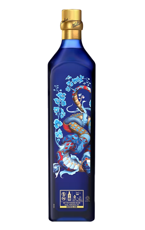 Johnnie Walker Blue Label Year of Snake Limited Edition con Estuche ...