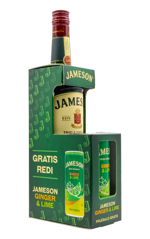 Estuche Jameson con lata Jameson Ginger Lime de Regalo | Comprar por 20 ...