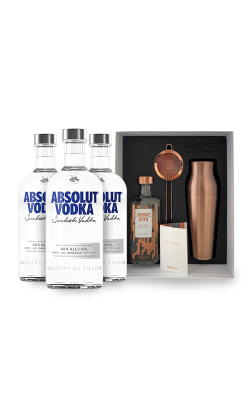Comprar Pack Absolut Original (x3) y Elyx Box gratis | Bodeboca