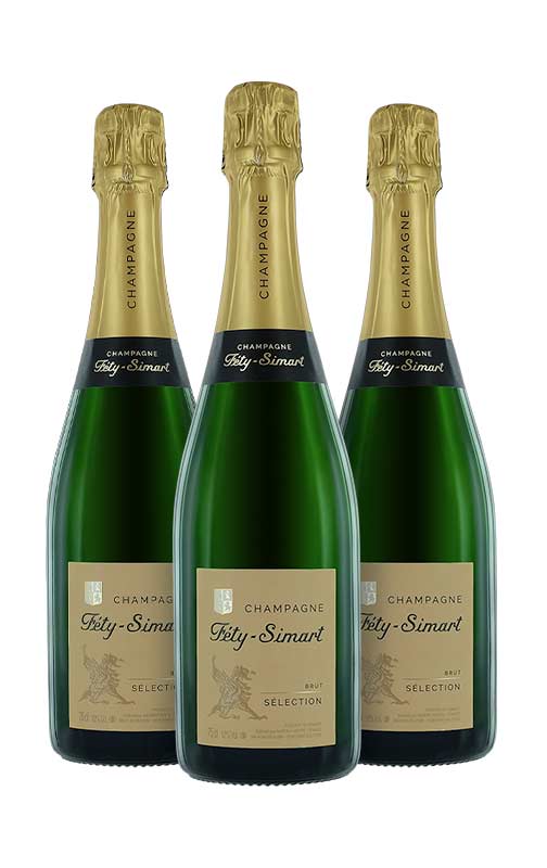 Champagne Féty-Simart Sélection Brut (x3) | Comprar por 65.7 € en Bodeboca