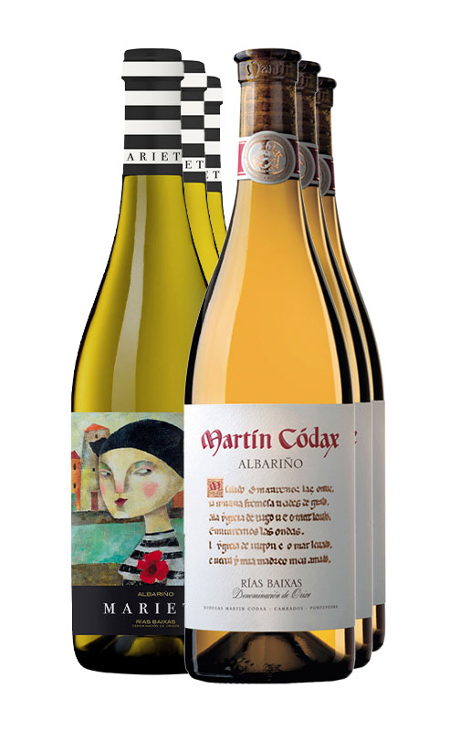Comprar Pack Martín Códax 2023 (x3) y Marieta 2022 (x3) | Bodeboca